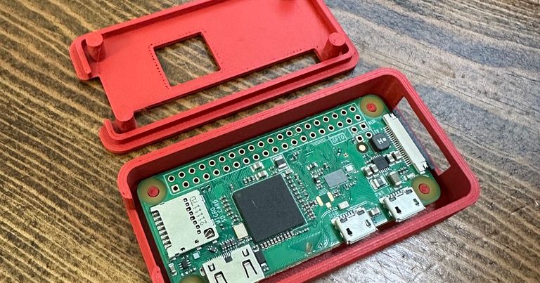 Raspberry Pi Zero W Case by justinsmonty | Download free STL model ...