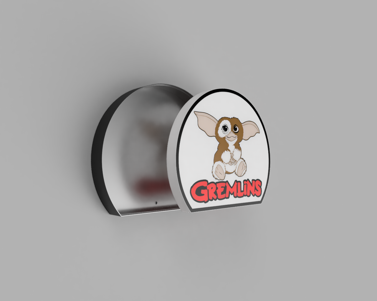 Gremlins Gizmo Lightbox - Led Lamp by Valda3D | Download free STL model ...