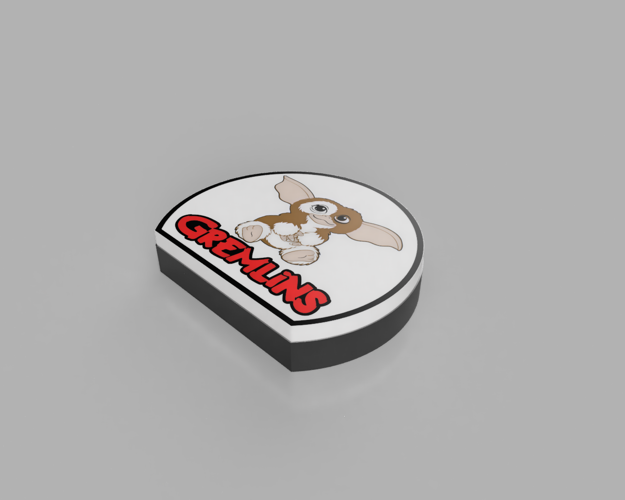 Gremlins Gizmo Lightbox - Led Lamp by Valda3D | Download free STL model ...