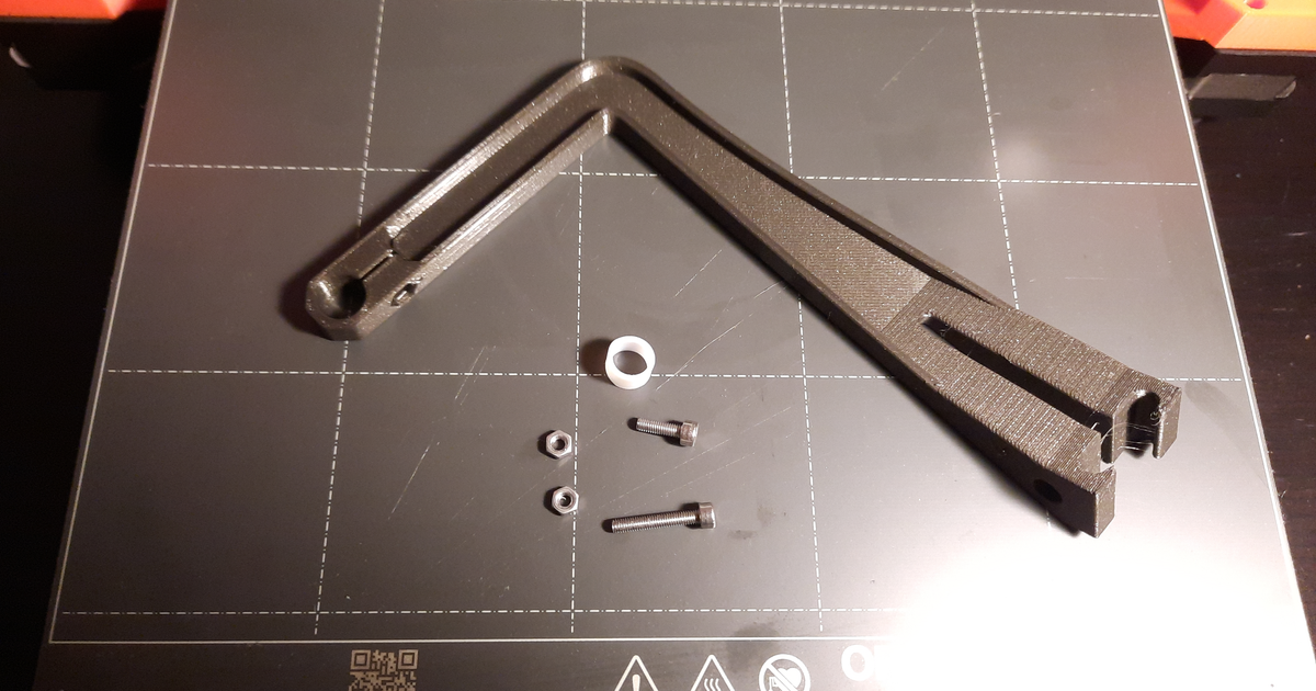 Filament guide for 2kg spool holder MK 4 by Taurruth | Download free ...