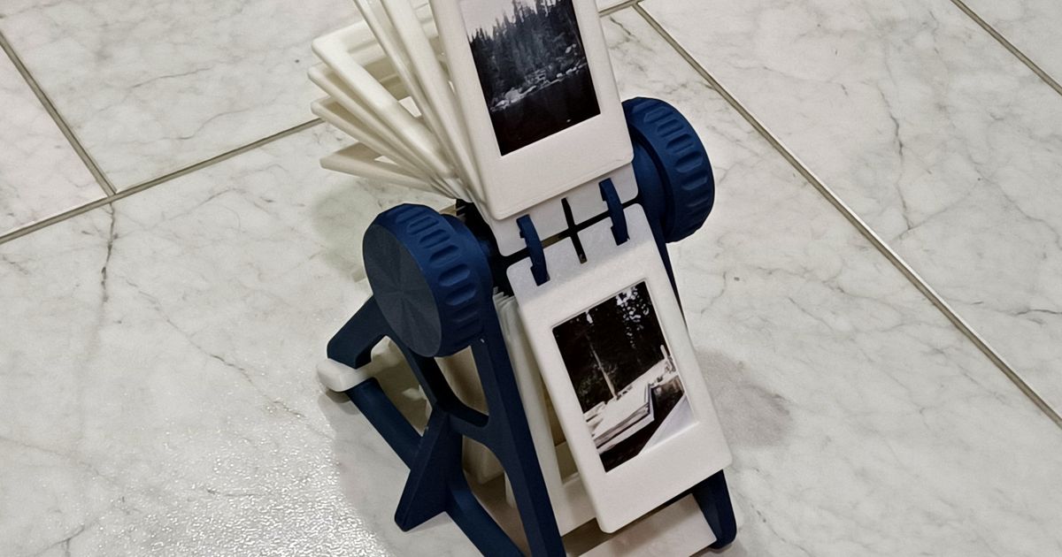 Customizable Rolodex for Instax Polaroid photographs by Anachronist ...