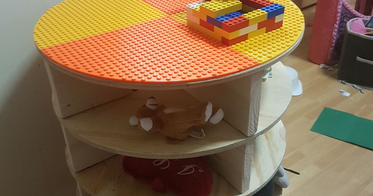 Lego_Plate_Round (quarter) by luckydragon_72 | Download free STL model ...
