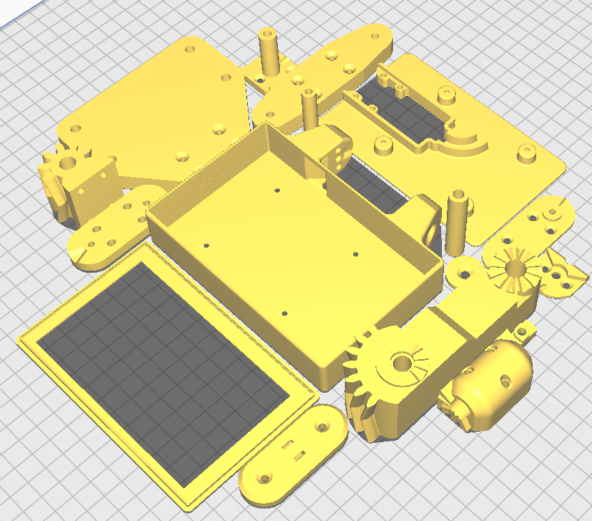 Screen/Display holder(5") by BAP | Download free STL model | Printables.com