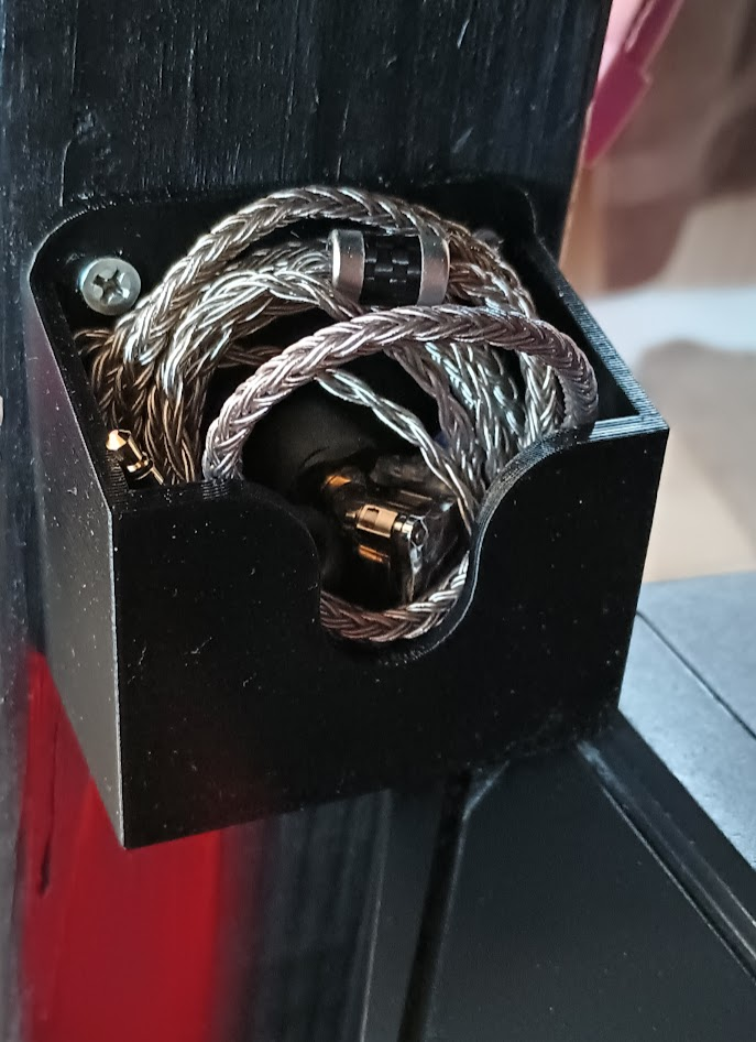 In Ear Monitor storage cubby by heyitsryan | Download free STL model ...