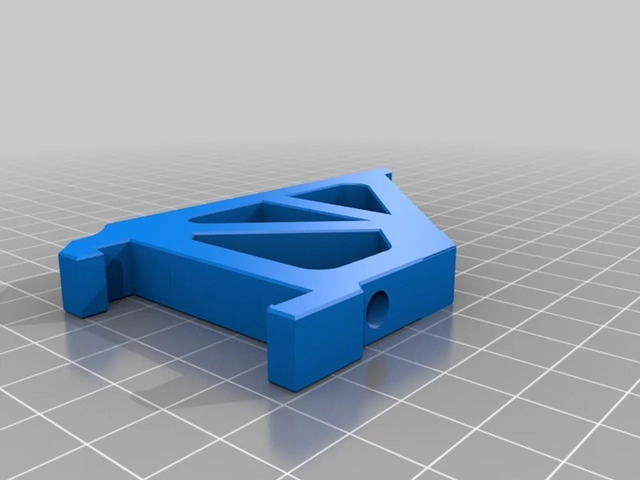 MMU2 Horizontal Mounting Bracket by Zcubed | Download free STL model ...
