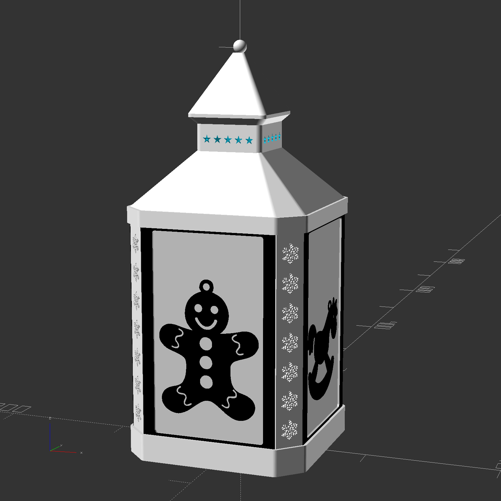 Customizable lantern with multiple themes by Torsten | Download free ...