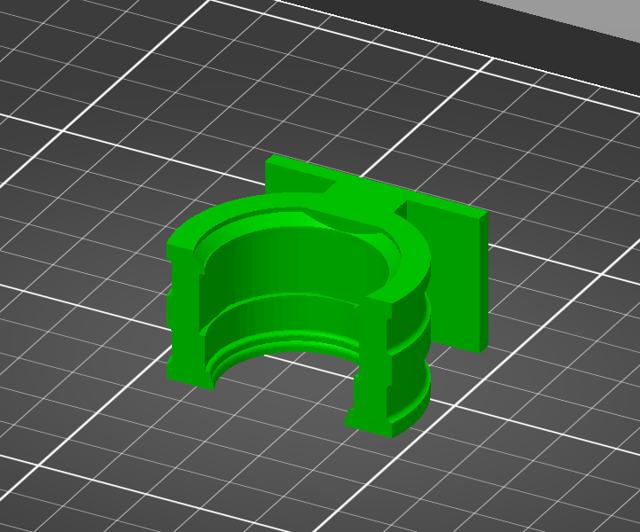 OrcaTorch D710 Razor mount by m4x1m | Download free STL model ...