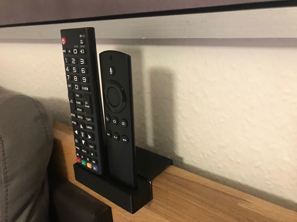 Fire TV and LG Remote holder by SherlockWatson | Download free STL ...