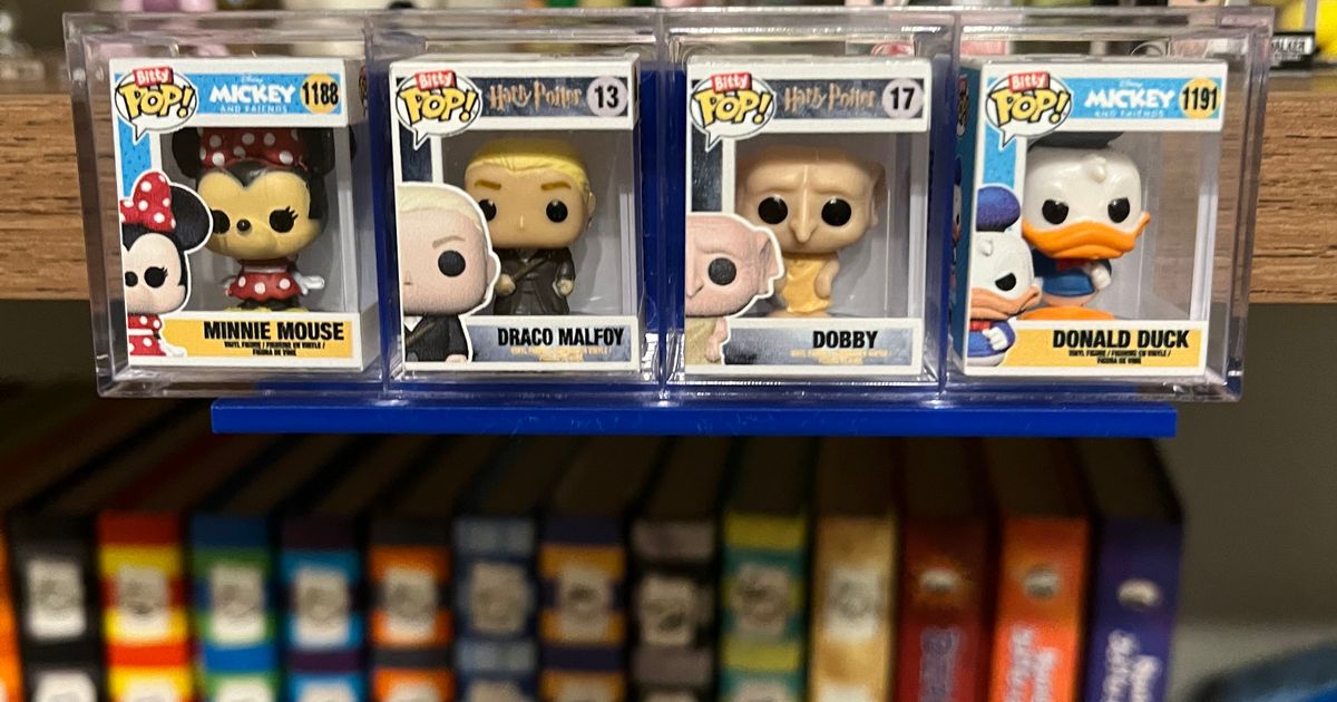 BITTY FUNKO POP Display For Shelf NO SCREWS by Appwizard | Download ...