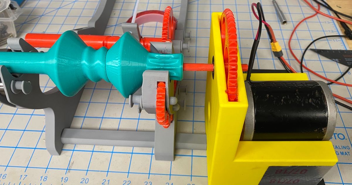 motorized driver by Lei Chen | Download free STL model | Printables.com