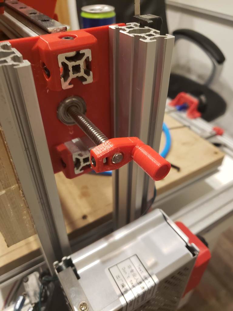 Lead screw handle/crank by William Tremblay | Download free STL model ...