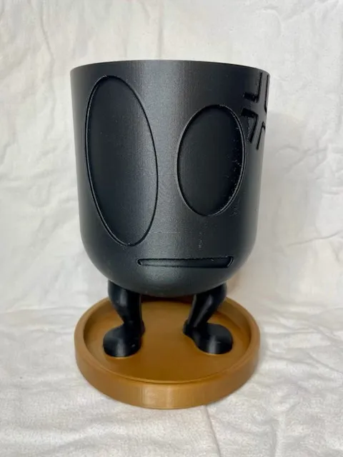MangaMan Planter! by Carson Design & Prototyping | Download free STL model | Printables.com