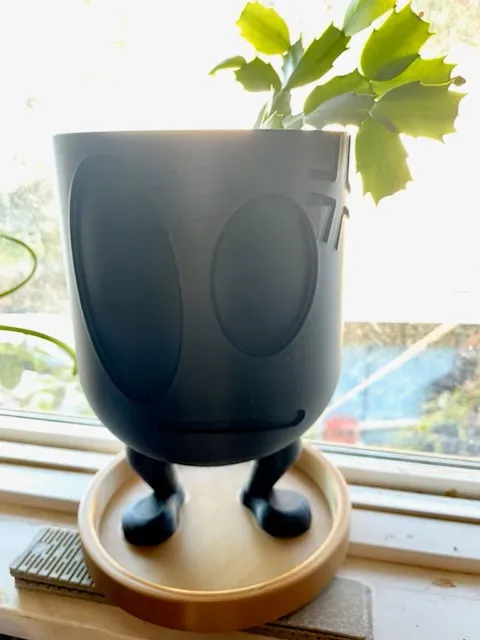 MangaMan Planter! by Carson Design & Prototyping | Download free STL ...
