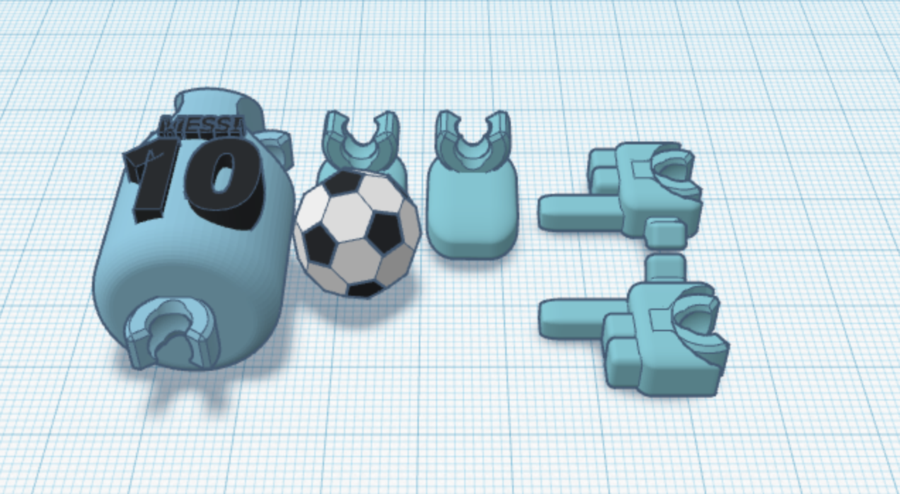 Easy Figure: Messi by Oliver | Download free STL model | Printables.com