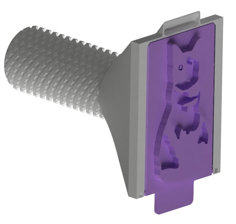 Stamps with Common Handle by EulersBoiler | Download free STL model ...