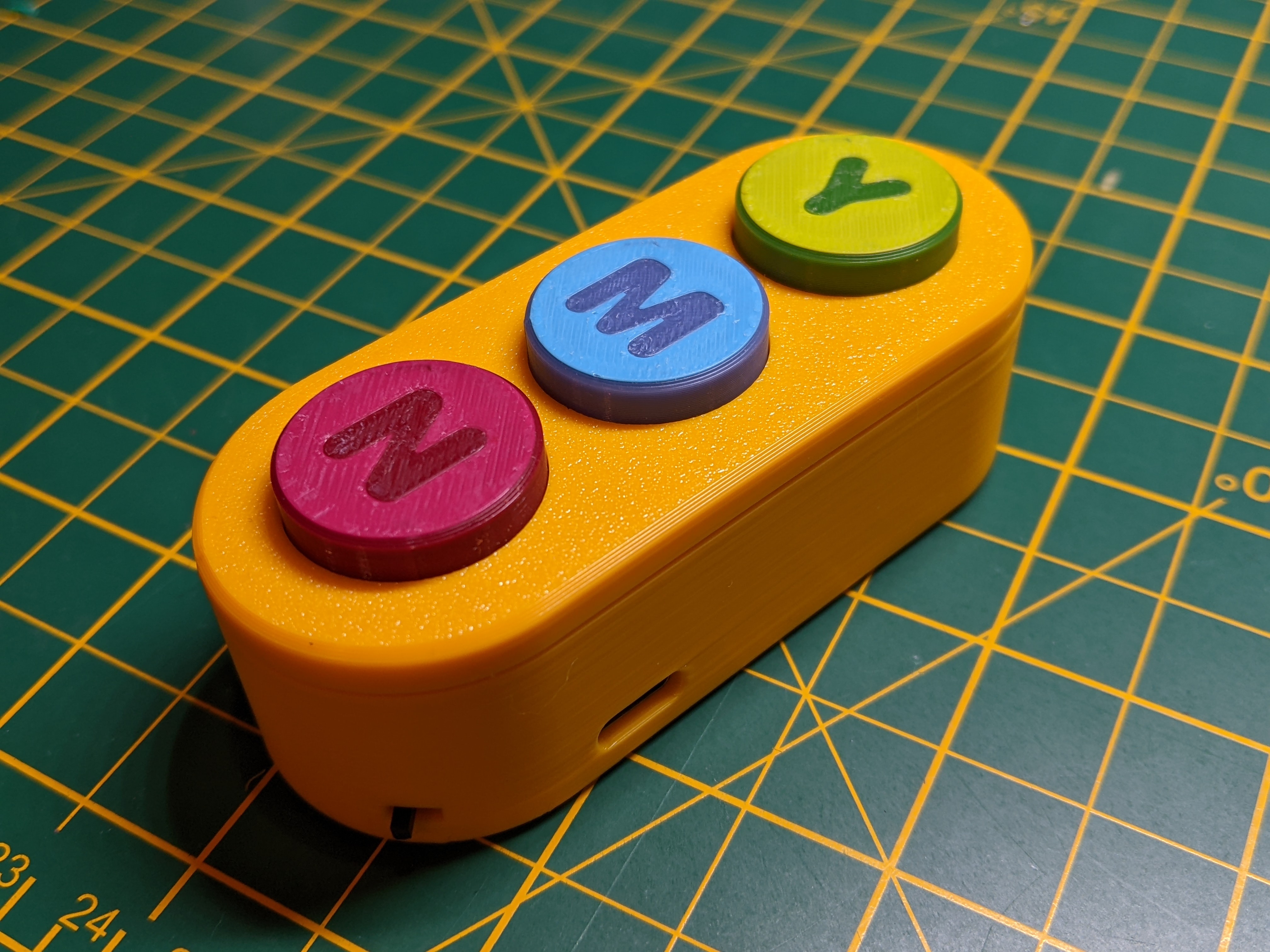 Yes/No/Maybe button by Billiam | Download free STL model | Printables.com