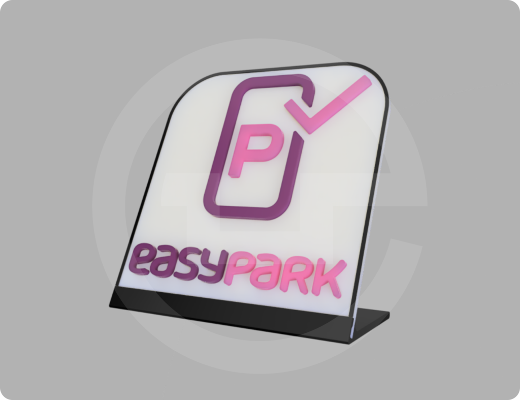 EasyPark car tag by Open Soup | Download free STL model | Printables.com