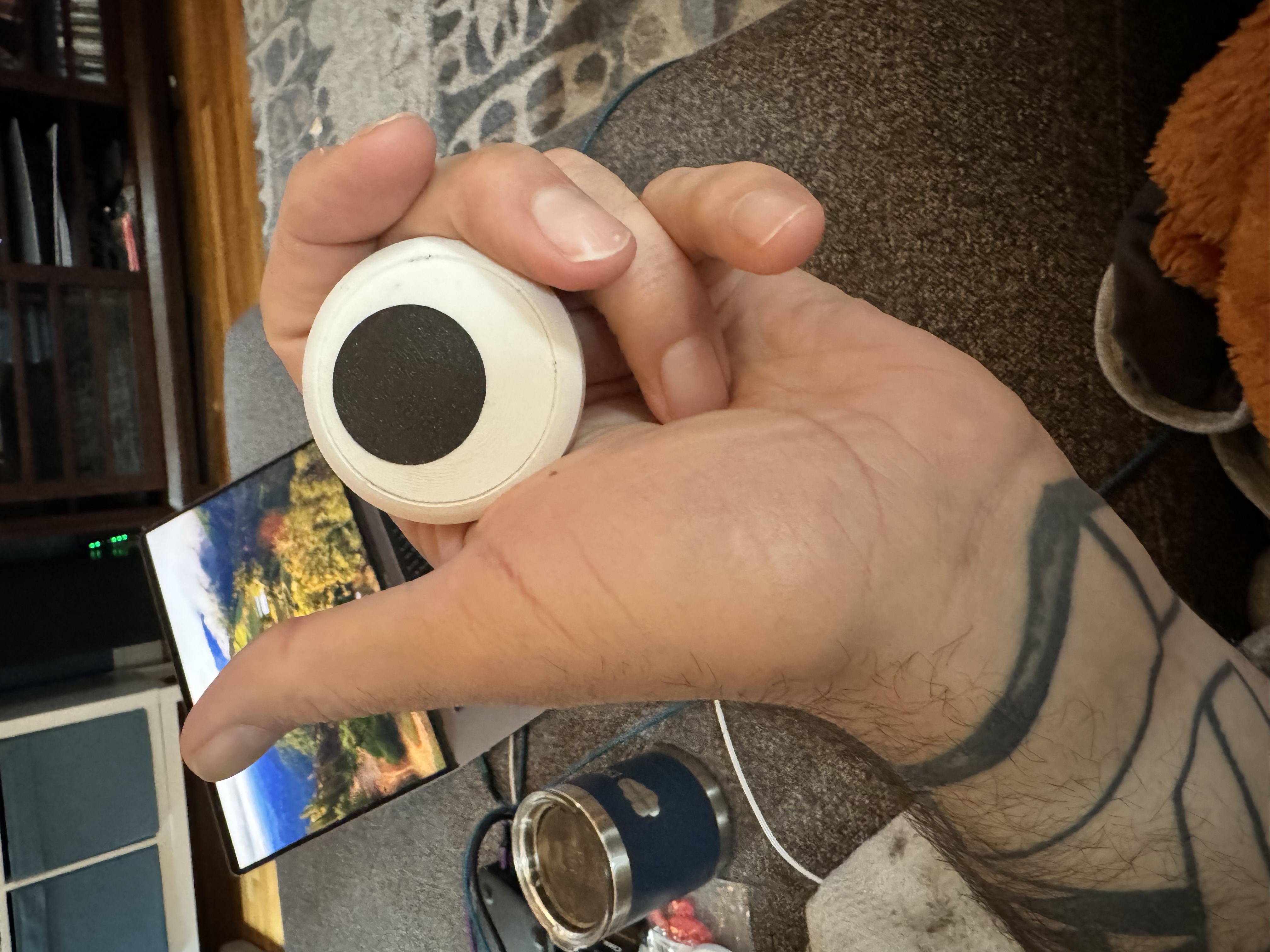Ball Bearing Googly Eye by dePrintinator | Download free STL model ...