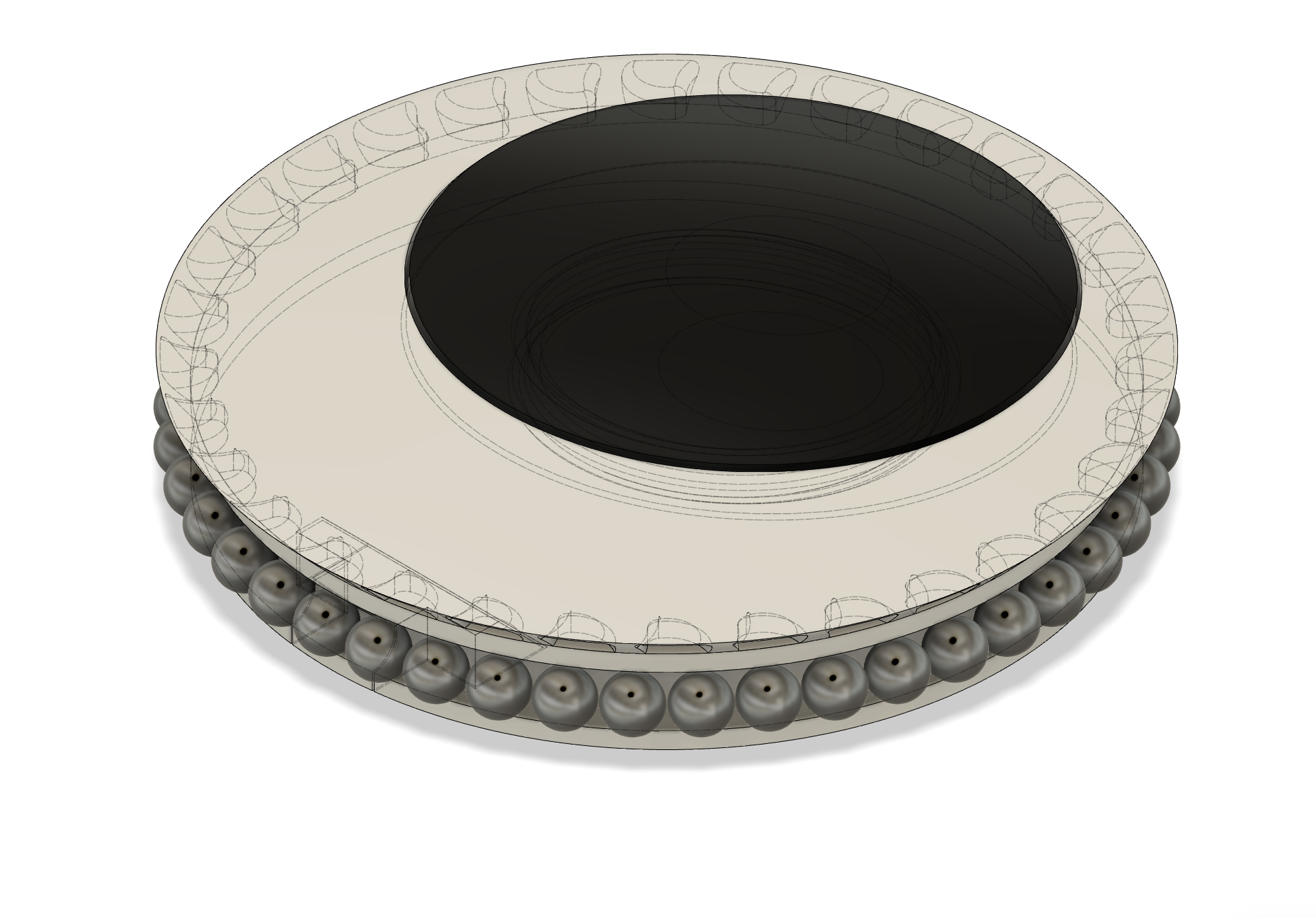 Ball Bearing Googly Eye by dePrintinator | Download free STL model ...