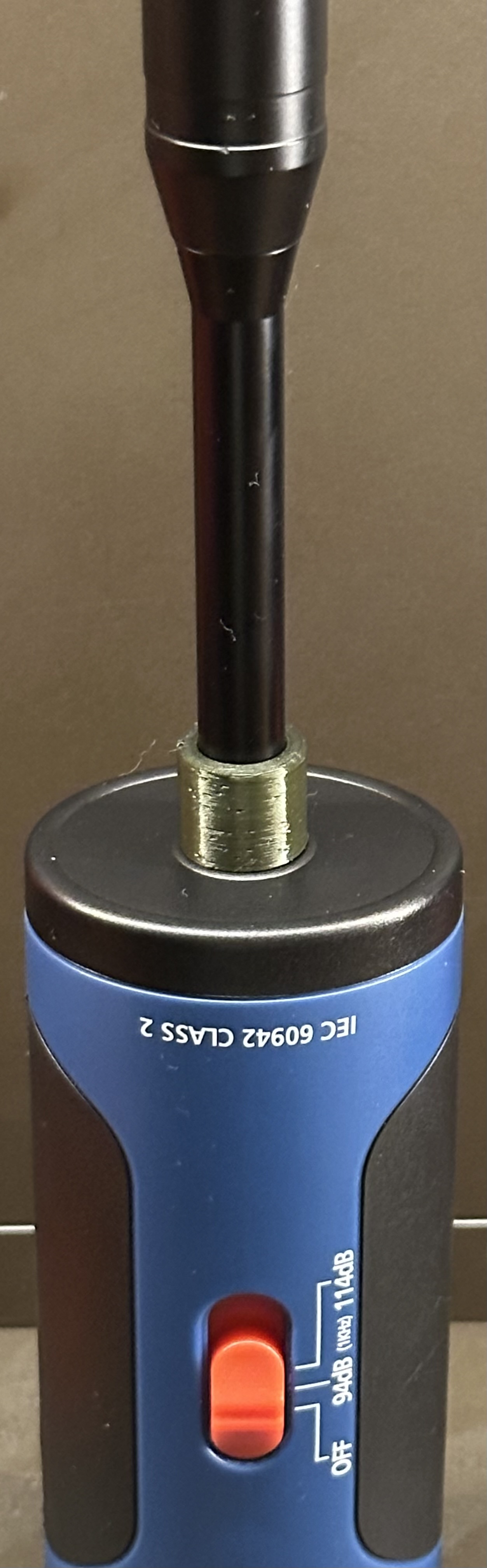 Microphone To Sound Level Calibrator Adapter 1 2 To 10mm By Wedgeworks Download Free Stl