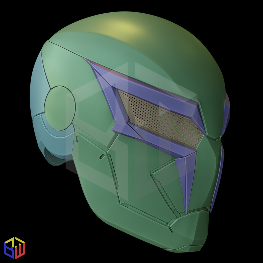 Spider-Man 2099 V2 Helmet by Budwin | Download free STL model ...