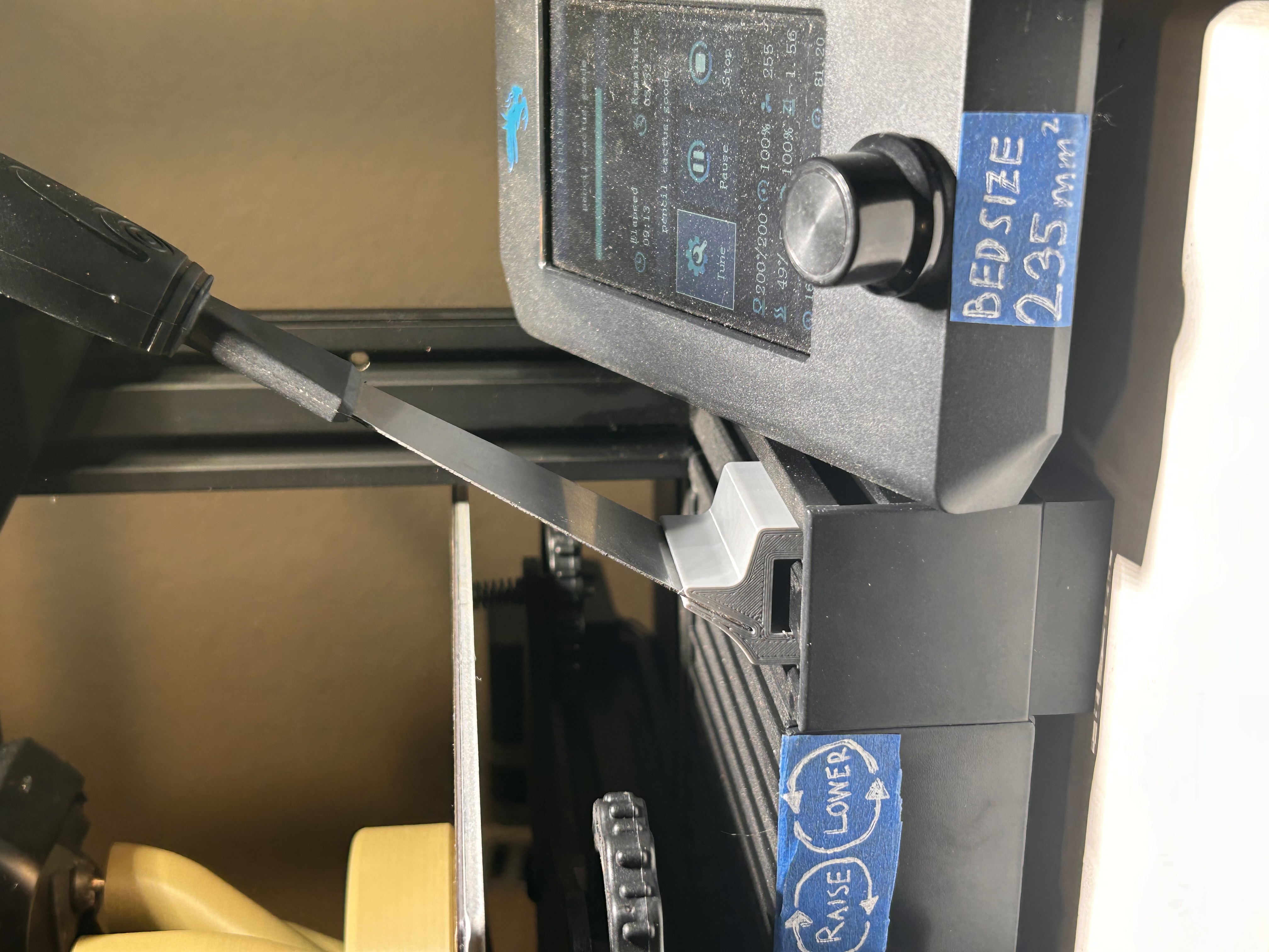 Ender 3 Extrusion Angled Mount Spatula by Joe Jennings | Download free ...