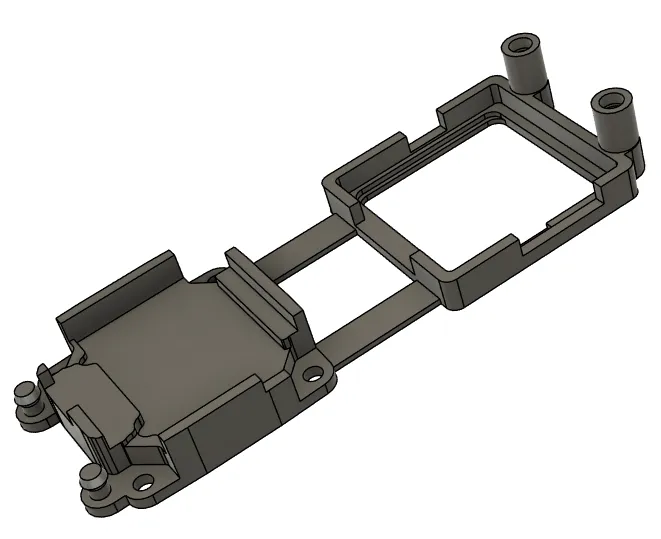 Caddx Walksnail VTX foldable mount by nat3 | Download free STL model ...