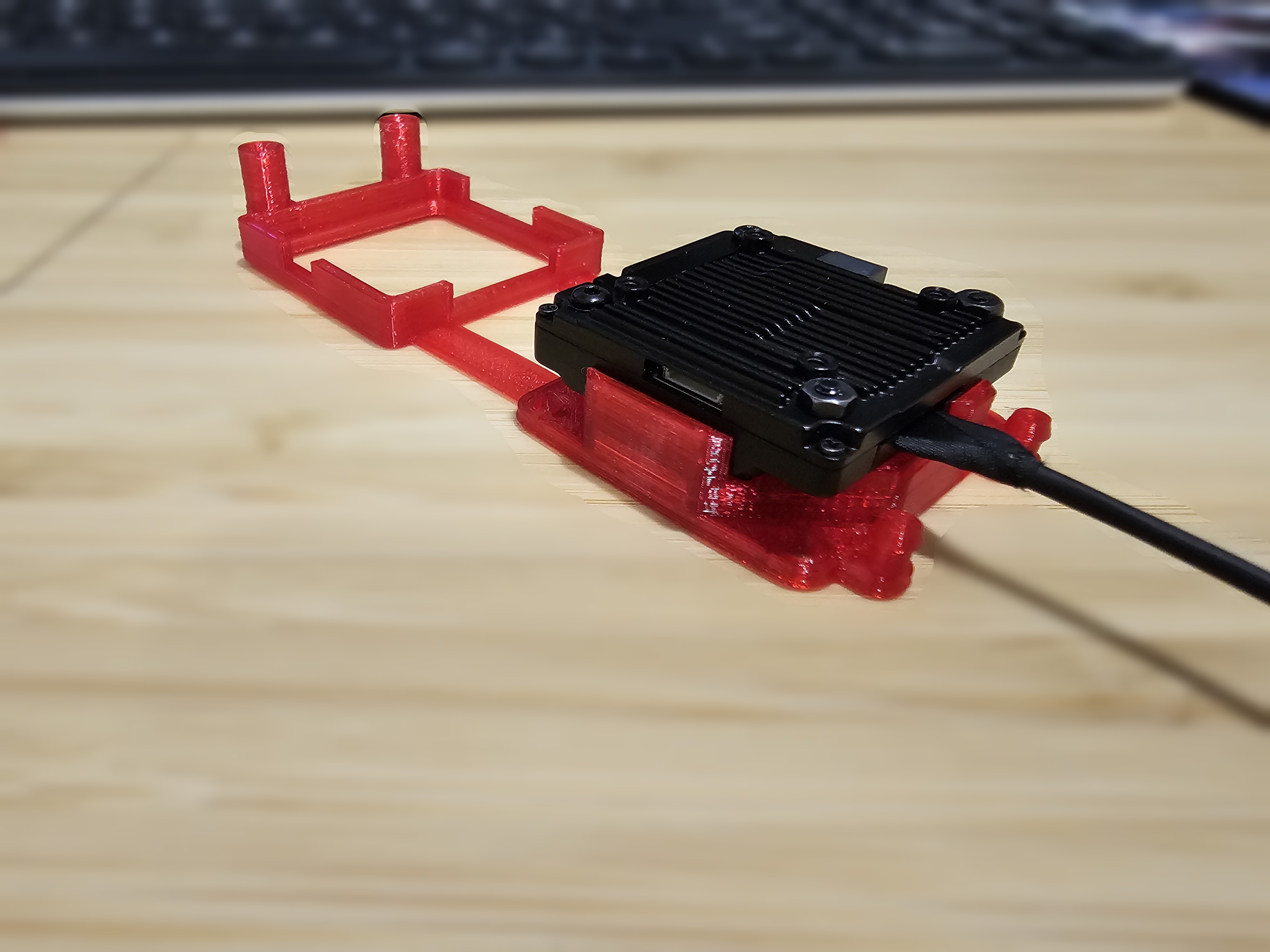 Caddx Walksnail VTX foldable mount by nat3 | Download free STL model ...