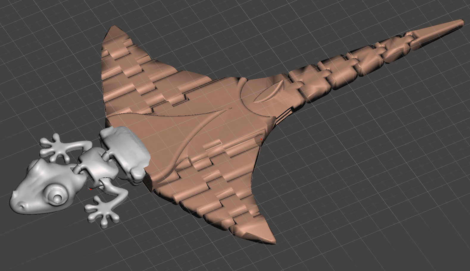 Gecko Manta by tduerig | Download free STL model | Printables.com