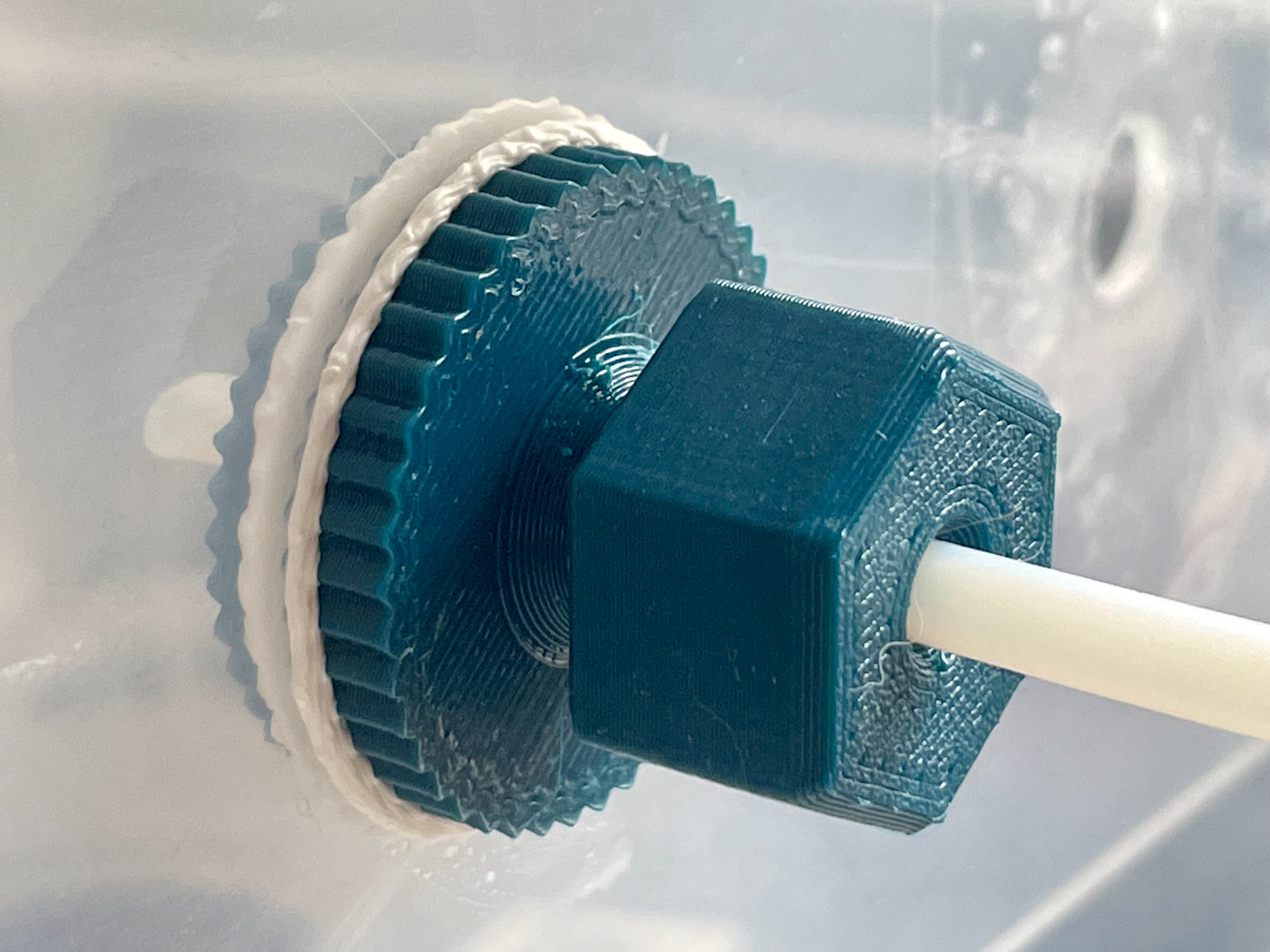 Dry Box Connector for 4mm PTFE Tube by 5dprinter | Download free STL ...