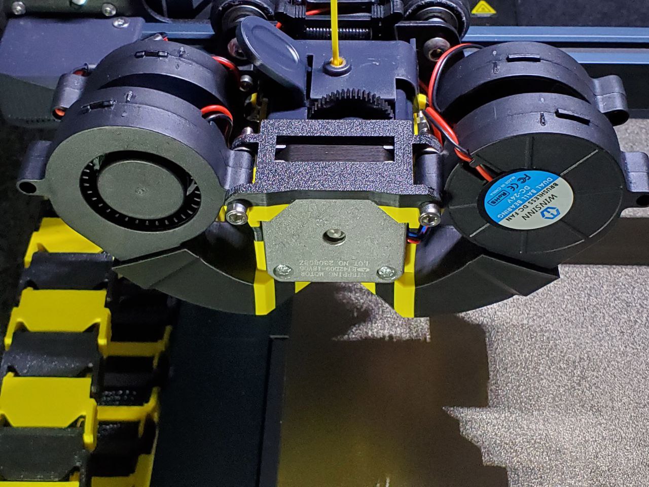 Modular cooling system for Neptune 3 Pro - Wasp Fangs Quad 5015 ...