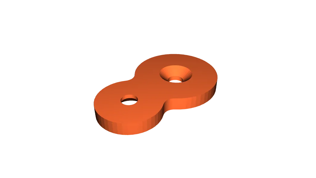 Furniture clip figure 8 by Jason H. | Download free STL model ...