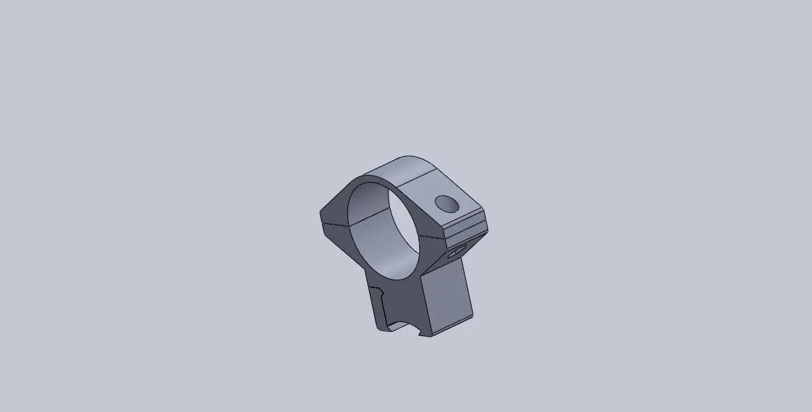 Scope Ring Mount by Jason H. | Download free STL model | Printables.com