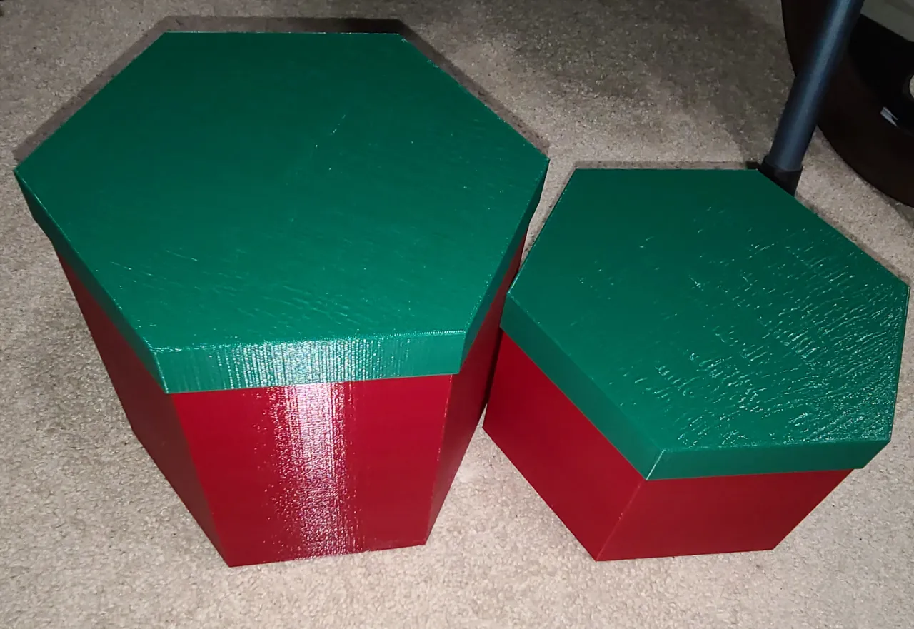 Hexagonal Gift Boxes by Fraughst | Download free STL model | Printables.com
