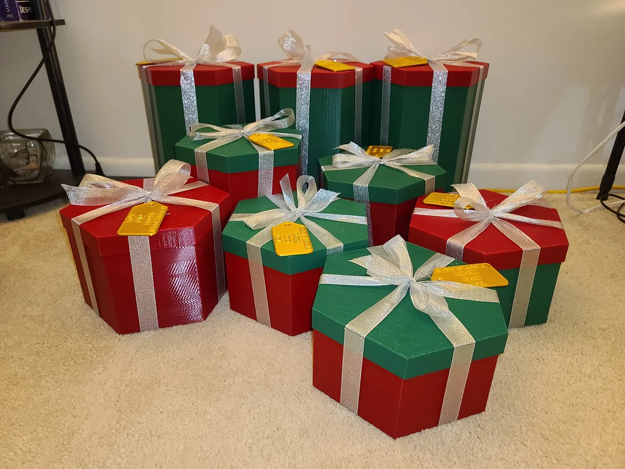 Hexagonal Gift Boxes by Fraughst | Download free STL model | Printables.com