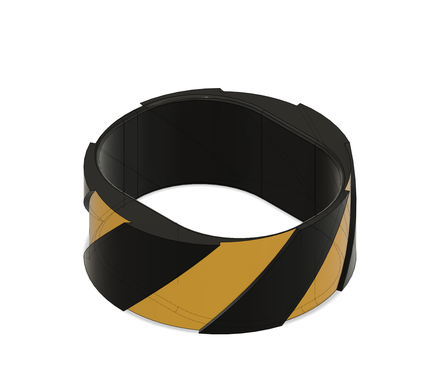 Serial Designation N 3d printable bracelet von Print-ometer ...