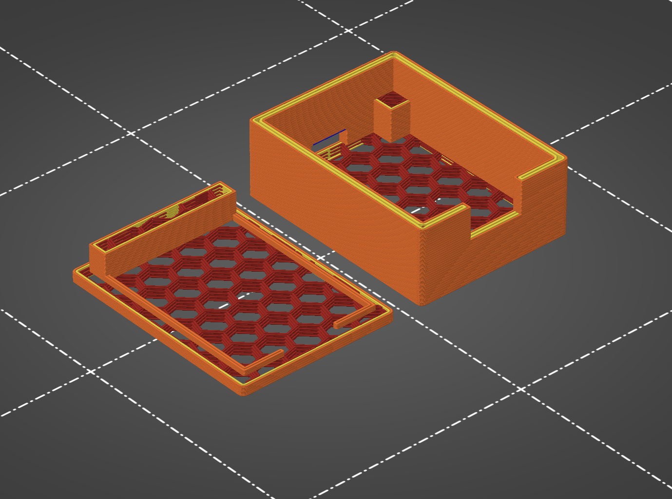 ESP8266 box for WLED by Karolina Pecharová | Download free STL model ...