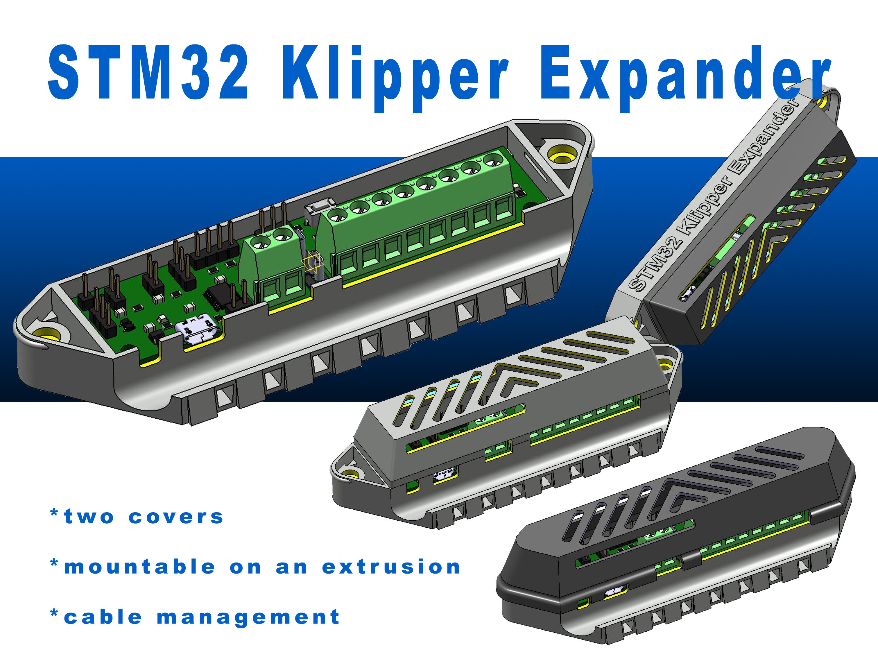 Klipper Expander Mount by Predy | Download free STL model | Printables.com