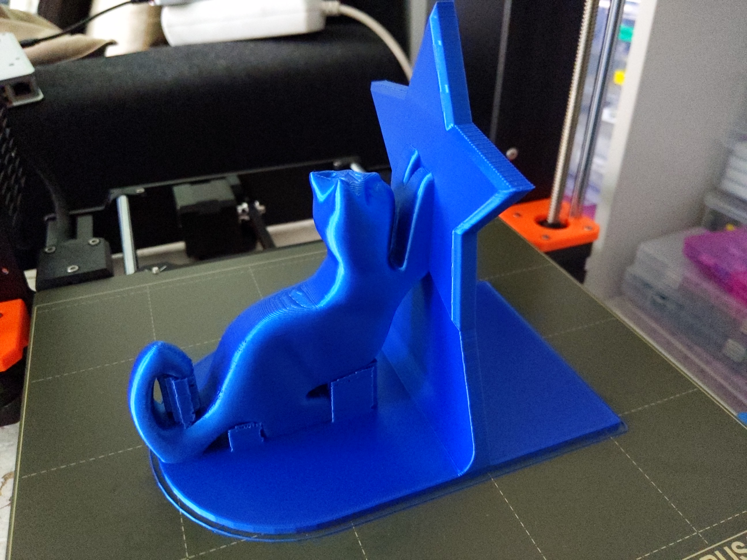 Star bookend base for a cat by Blinkinlabs | Download free STL model ...