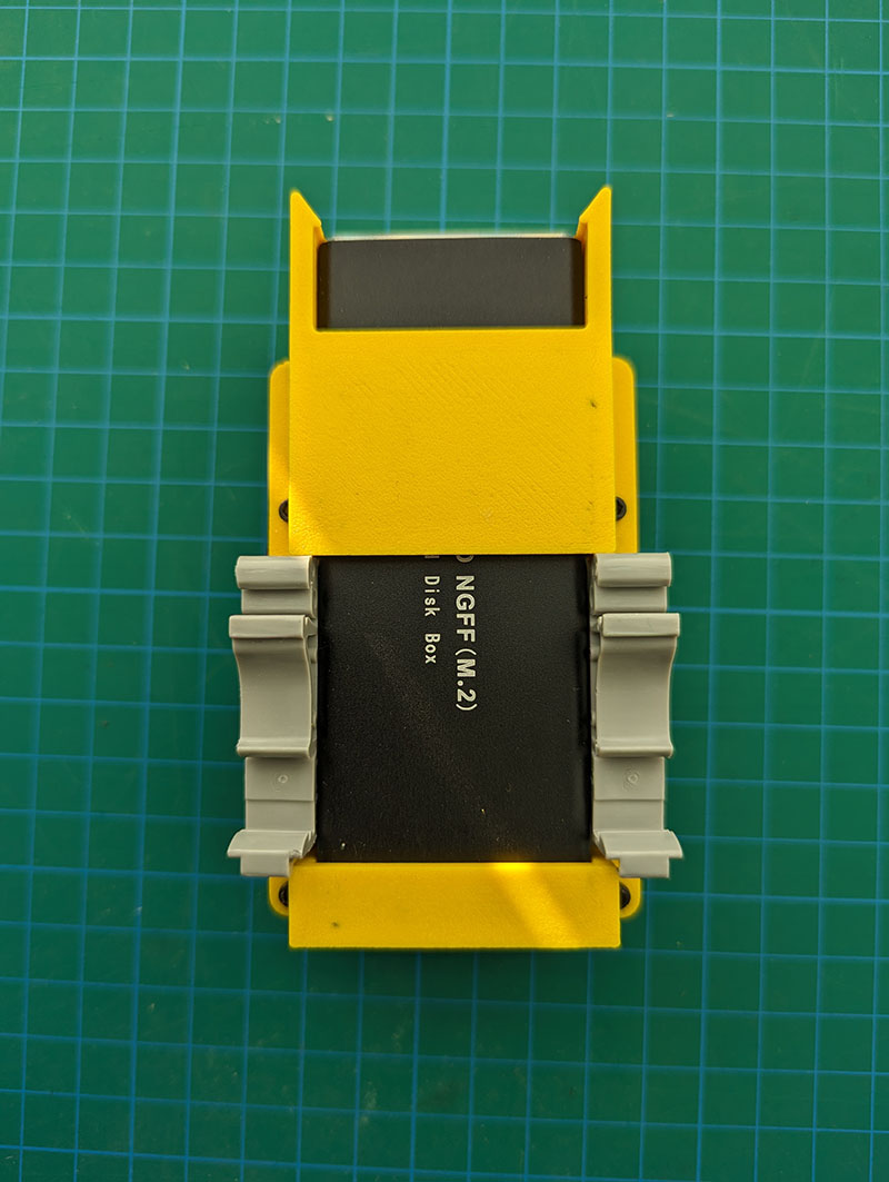 Compact Raspberry Pi4B with SSD DIN rail mount by Sasha Duric ...