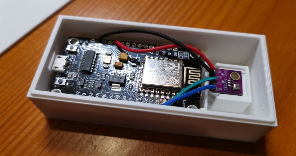 Esp8266 Bme280 Enclosure By Xshadows Download Free Stl Model