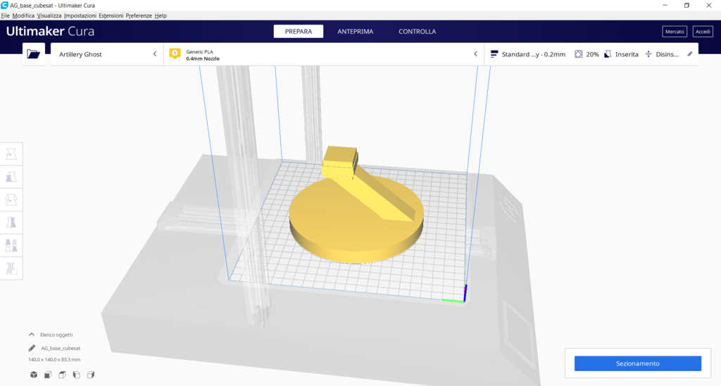 Cubesat Simulator Base by Pietro Ricciardi | Download free STL model ...