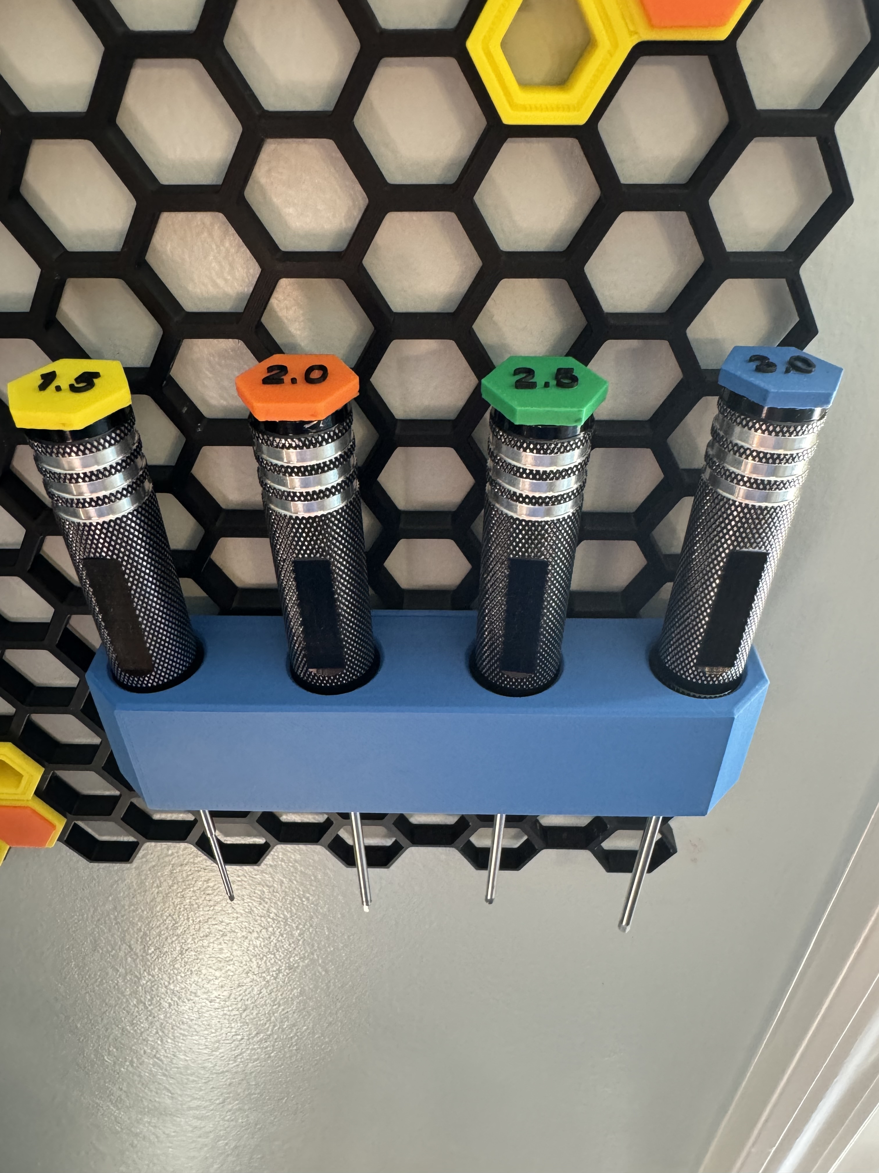 Hex Driver Caps by Paul Aughey | Download free STL model | Printables.com