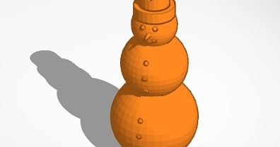 Snowman decoration by cihakjakub | Download free STL model | Printables.com