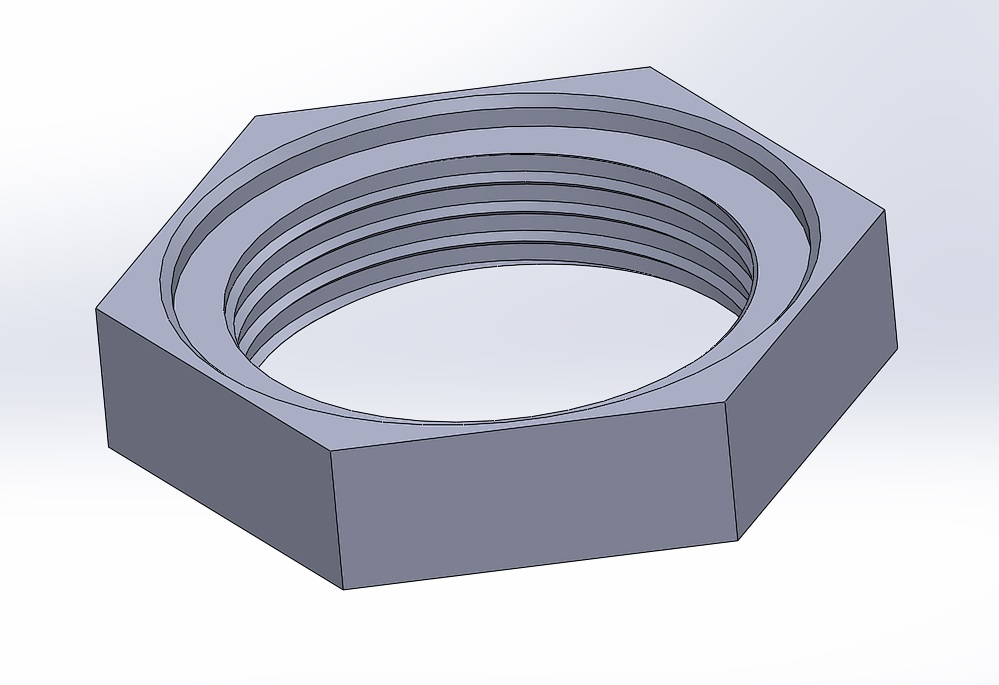 Garden Table Hole Cover (Diam. 50mm) by GR 3D Solutions | Download free ...