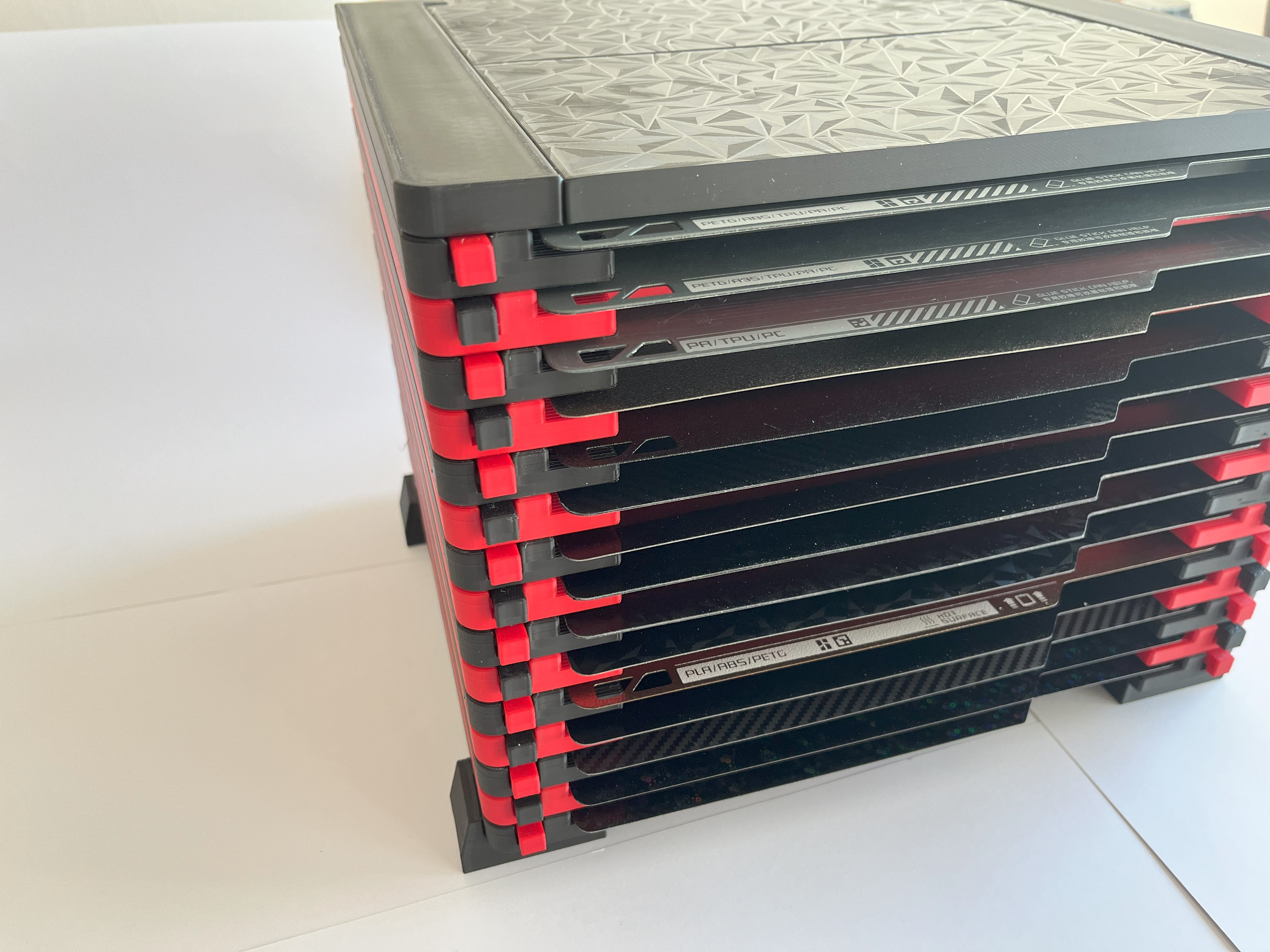 Bambu X1C / P1P / P1S / A1 modular printing plate cube MPPC V1 by ...