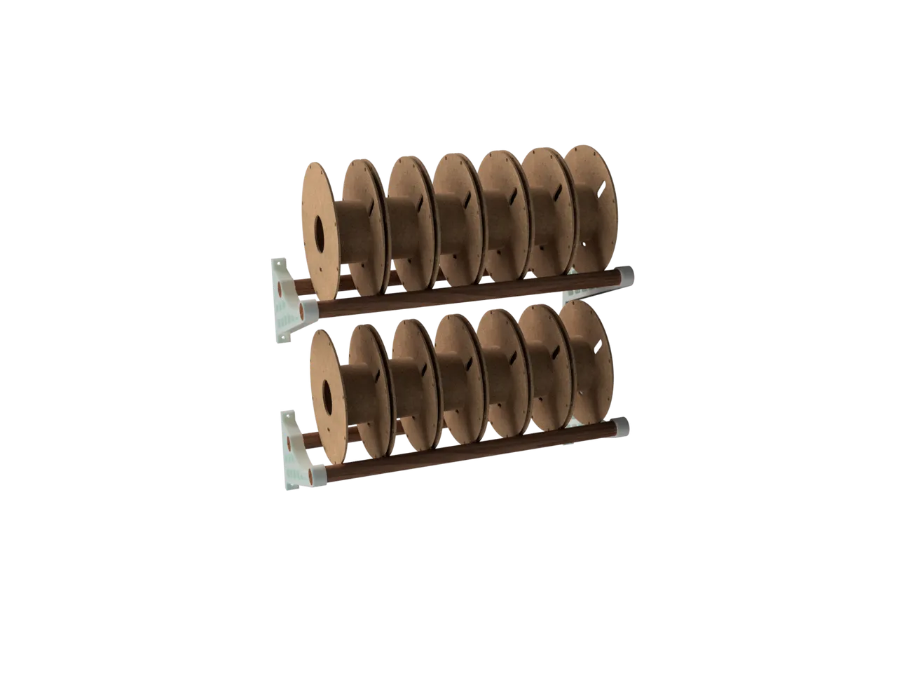 Filament Spool Wall Mount/Holder/Rack - VAROE by VAROE | Download free ...