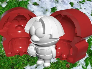 snowman Ikun by llame | Download free STL model | Printables.com