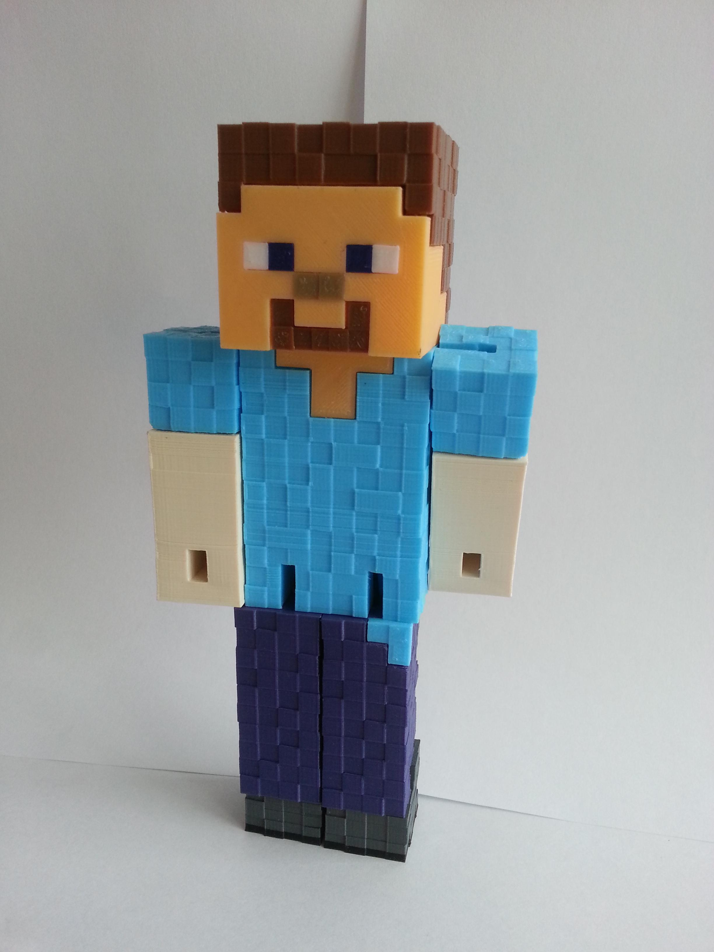Minecraft Steve + Alex by Coufi | Printables Store
