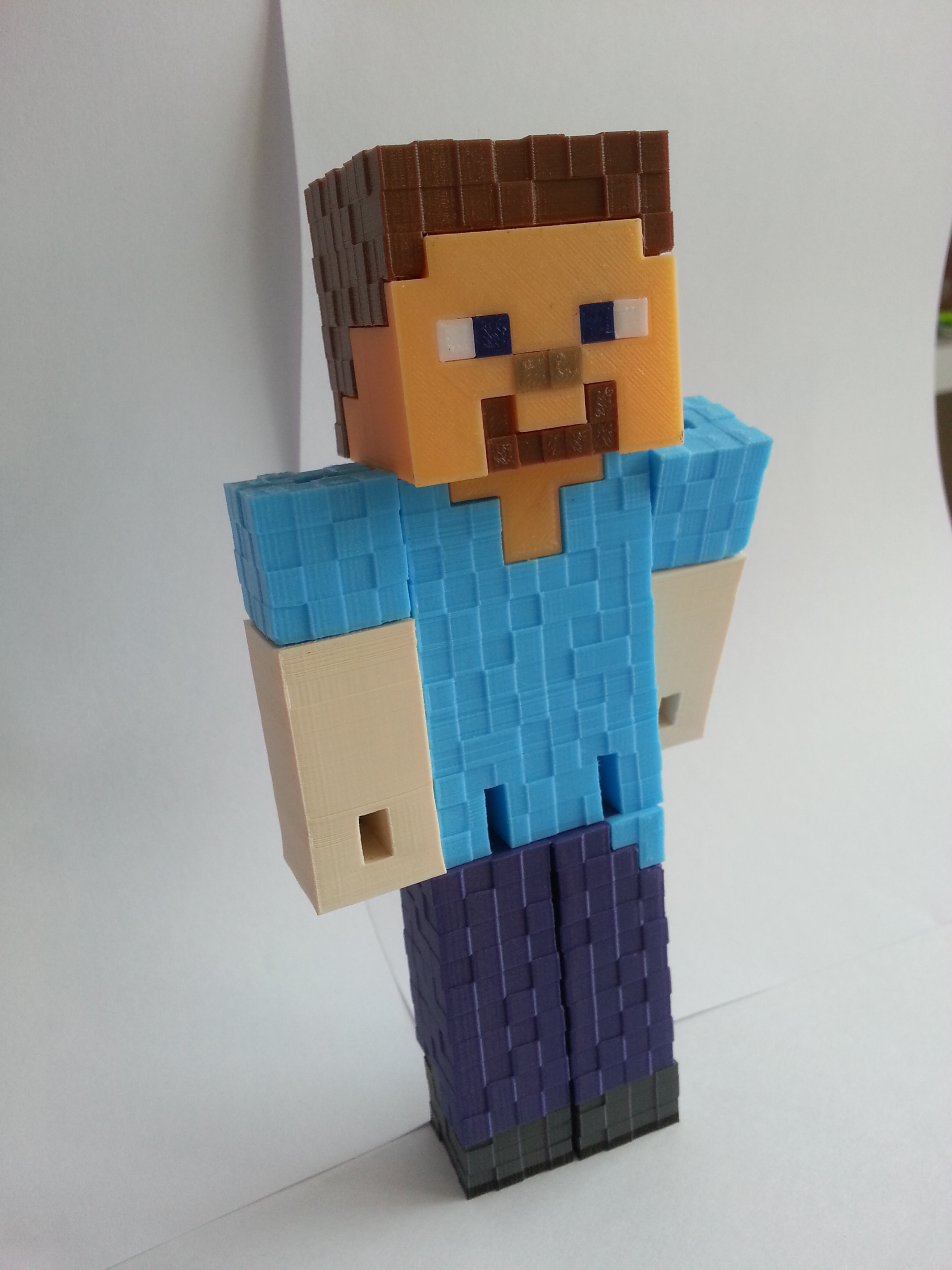 Minecraft Steve + Alex by Coufi | Printables Store